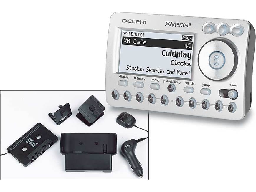 Delphi SKYFi2 Package Plug-and-play XM satellite radio with car ...