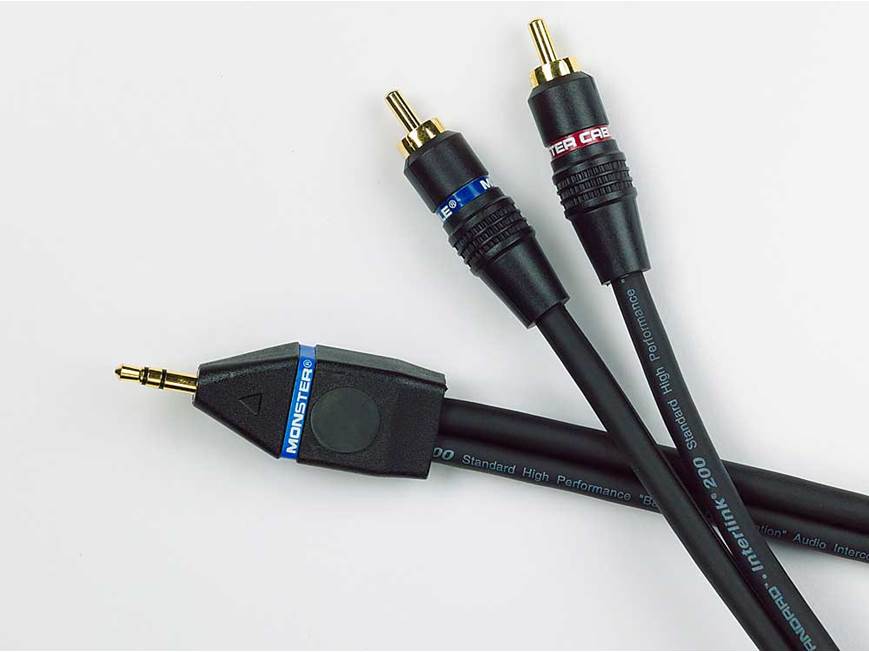 Monster Cable Stereo Mini to Dual RCA Cable (20-foot) (20-foot) at ...