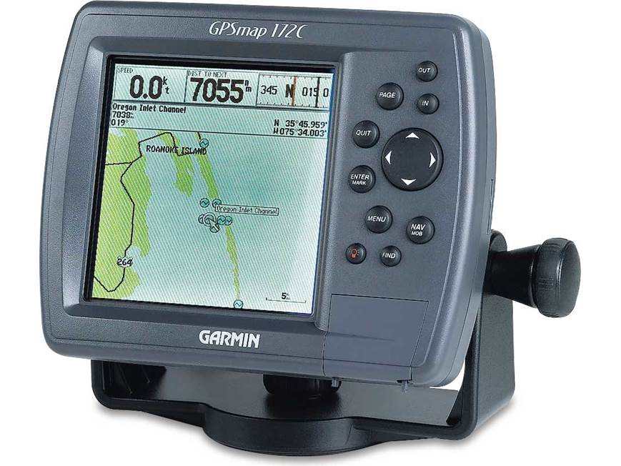 Garmin GPSMAP 172C Marine GPS chartplotter at Crutchfield