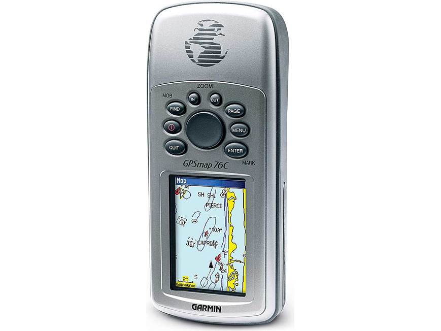 Garmin GPSMAP 76C Portable marine chartplotter at Crutchfield