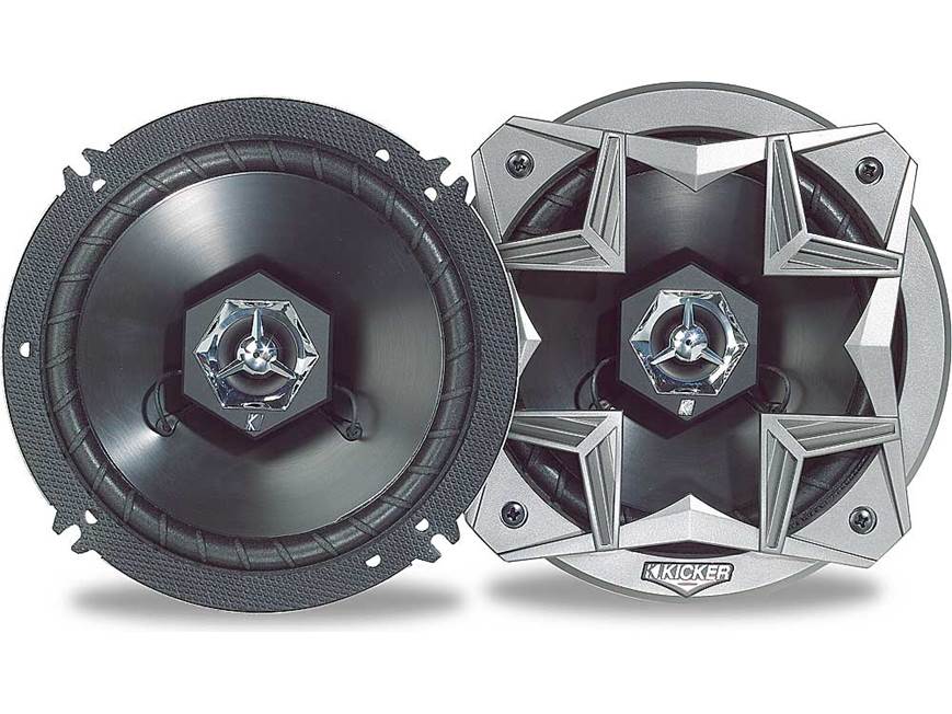 Kicker DS60 6-1/2" 2-way car speakers For 6-1/2" and 6-3/4" openings at ...