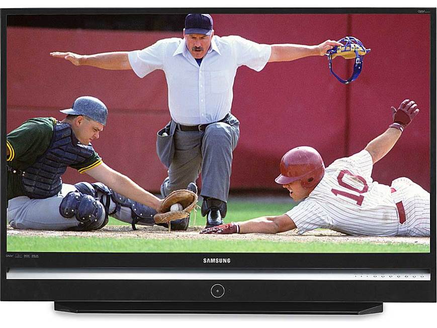 Samsung HL-S6187W 61" 1080p rear-projection DLP HDTV at Crutchfield