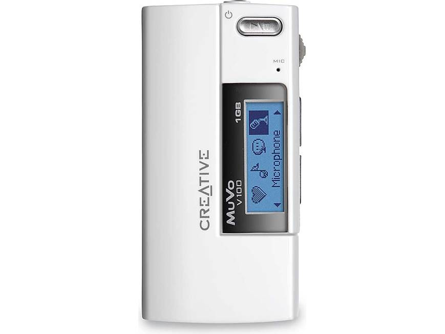 Creative MuVo V100 1GB portable MP3/WMA player with built-in microphone ...