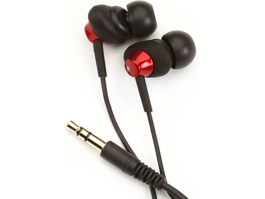 JVC HAFX66 Air-Cushion Earbud Headphones (Red) (Red) at Crutchfield