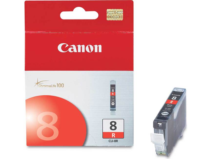 Canon CLI-8R Red ink tank for use with compatible Canon printers at ...