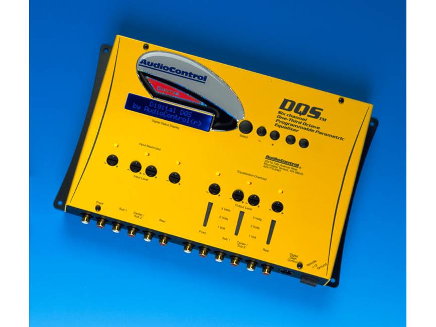 AudioControl DQS (Yellow) 6-channel digital equalizer (Yellow) at ...