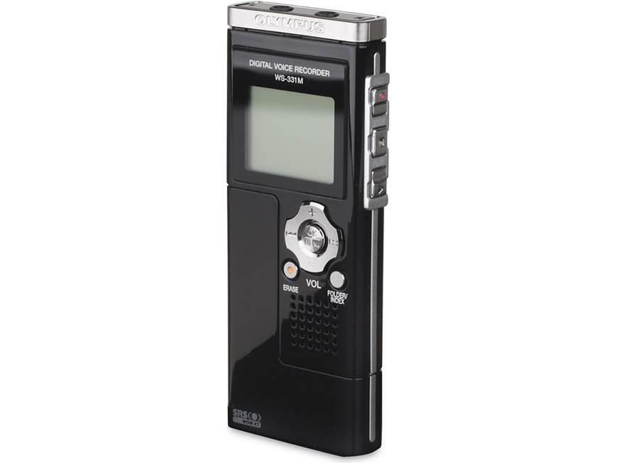 Olympus WS-331M 2GB digital voice recorder and MP3 player at Crutchfield