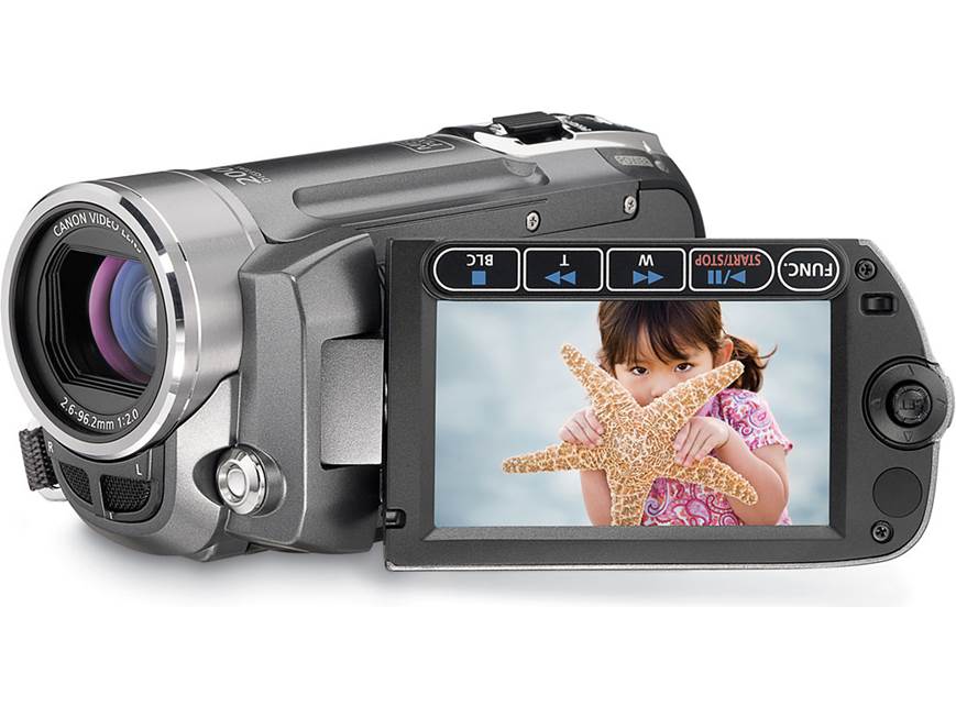 Canon FS11 16GB flash memory camcorder at Crutchfield