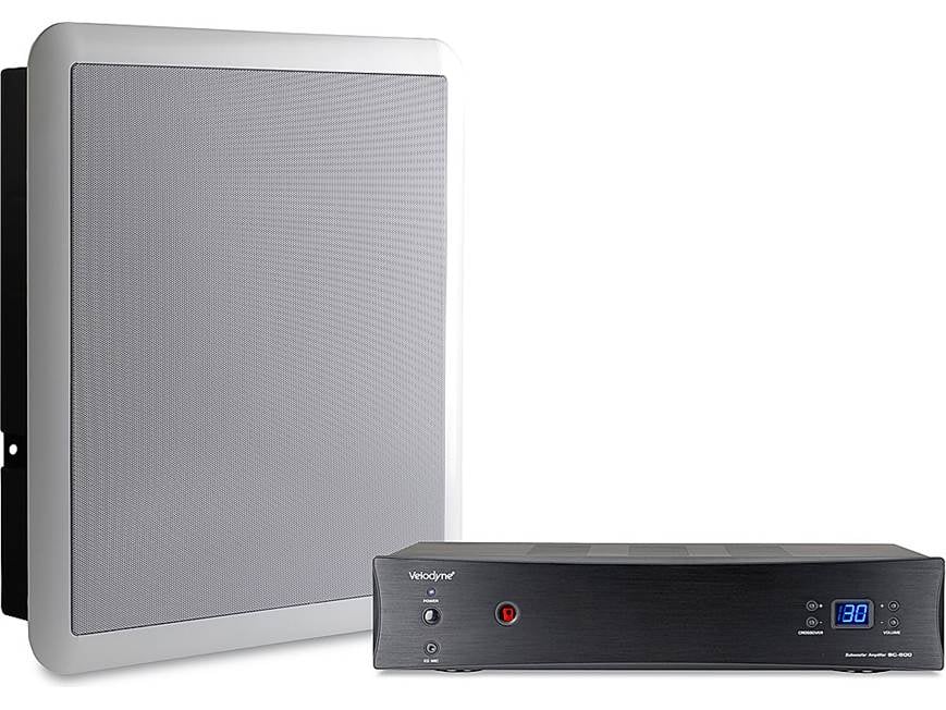 Velodyne SC-600 IW and SC-600 Package In-wall subwoofer with separate ...