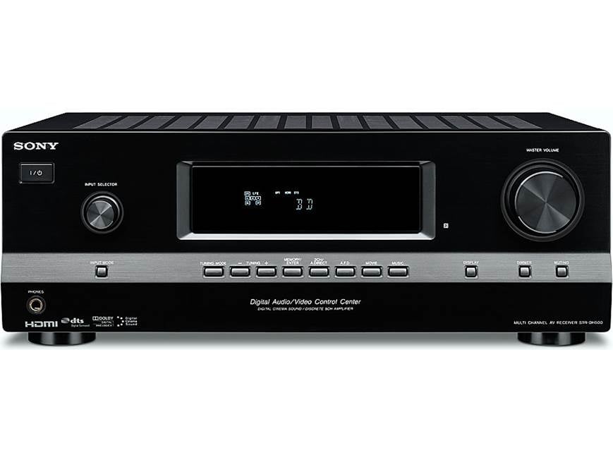 Sony STR-DH500 Home theater receiver with HDMI switching at Crutchfield