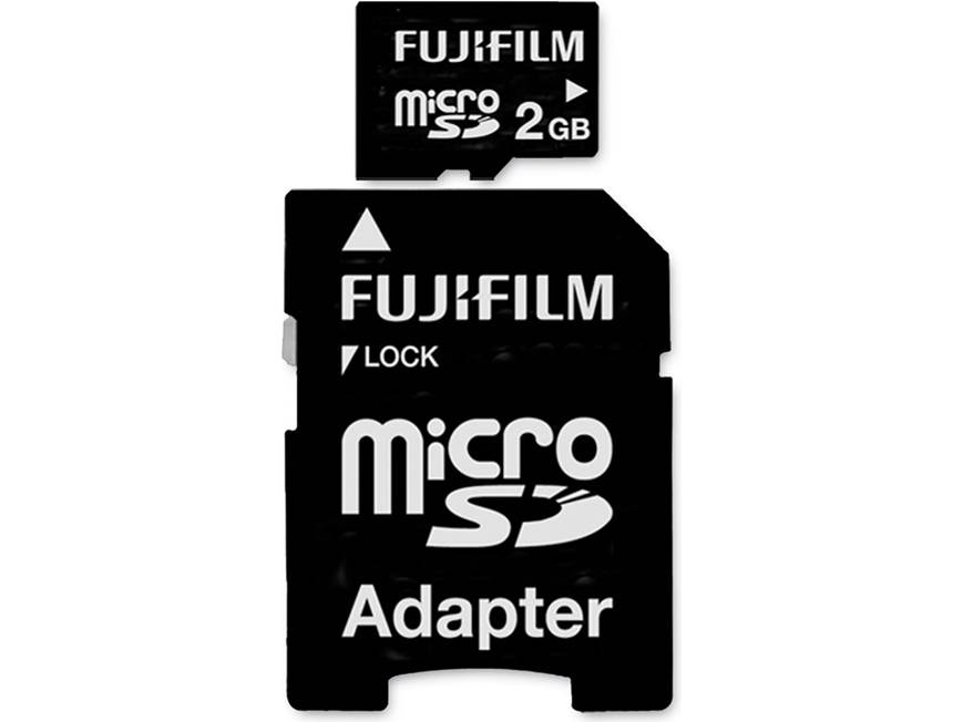 Fujifilm microSD Memory Card (2GB) Speed Class 6 (2GB) at Crutchfield
