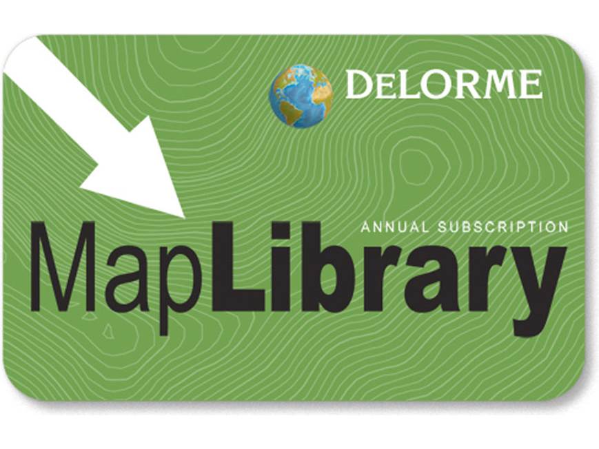 DeLorme Map Library Subscription Card Add maps, images, and charts to ...