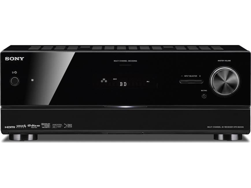 Sony STR-DN1010 Home theater receiver with 3D-ready HDMI switching at ...
