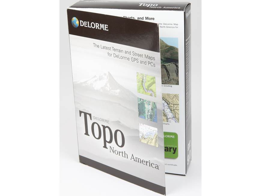 DeLorme Topo North America 9.0 National Edition Topographic map ...