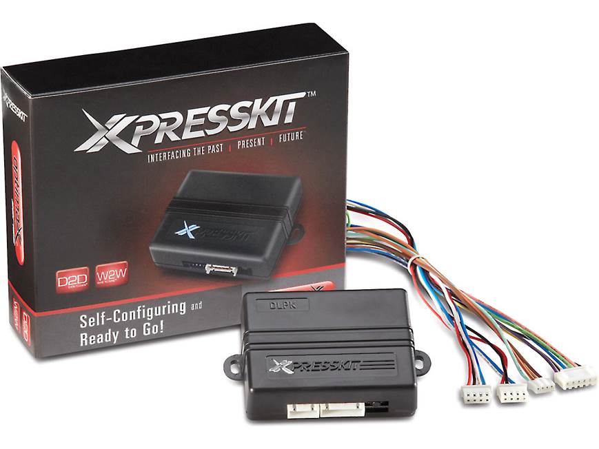 XpressKit DLPK Interfaces with the factory door lock and alarm controls ...