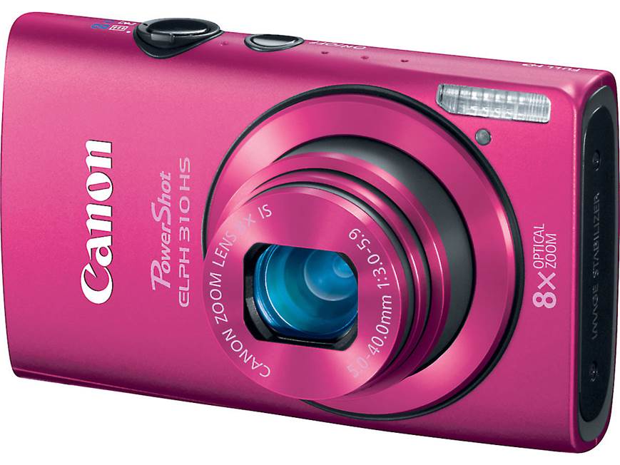Canon PowerShot Elph 310 HS (Pink) 12.1-megapixel digital camera with ...