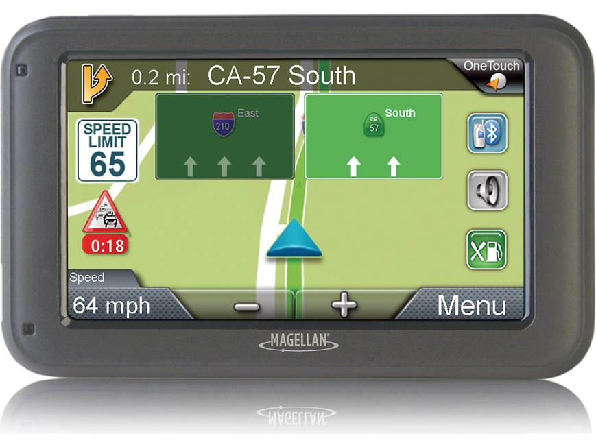 Magellan RoadMate 5265T-LMB Portable navigator with landmark guidance ...