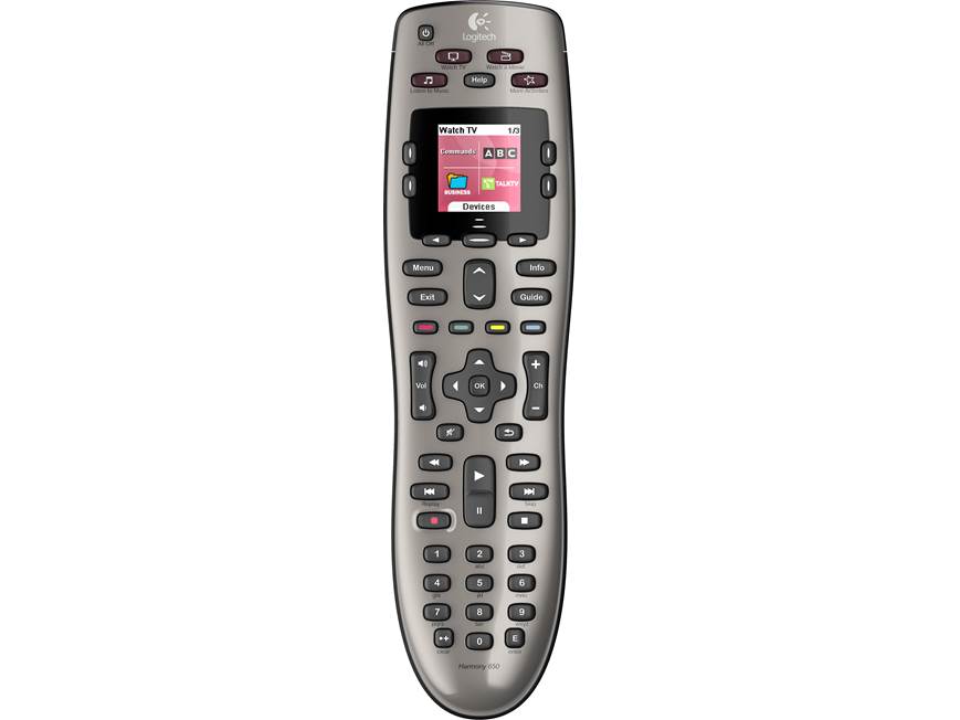 Logitech® Harmony® 650 Universal learning remote with web-based setup ...