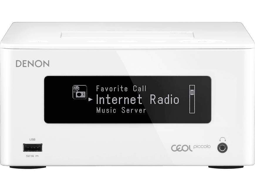 Denon DR-AN5 (White) Desktop network receiver with built-in Apple ...
