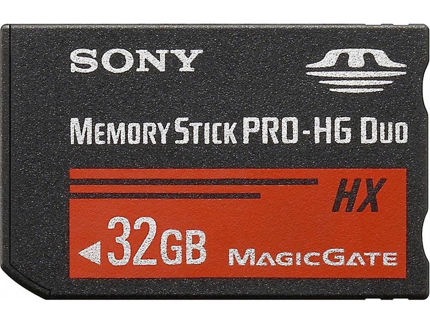 Sony Memory Stick® PRO-HG Duo HX Media (32GB) Ultra-fast digital ...