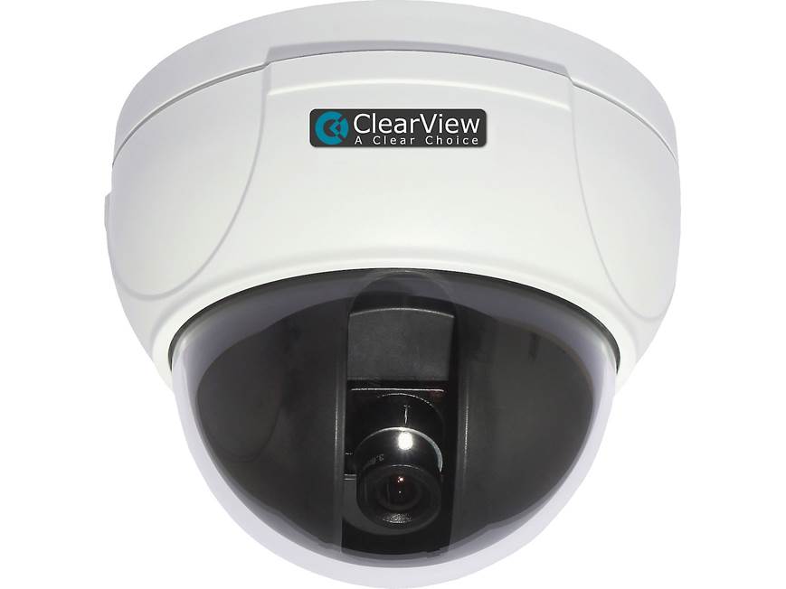 ClearView D-50 Mini dome surveillance camera with fixed 3.6mm lens at ...