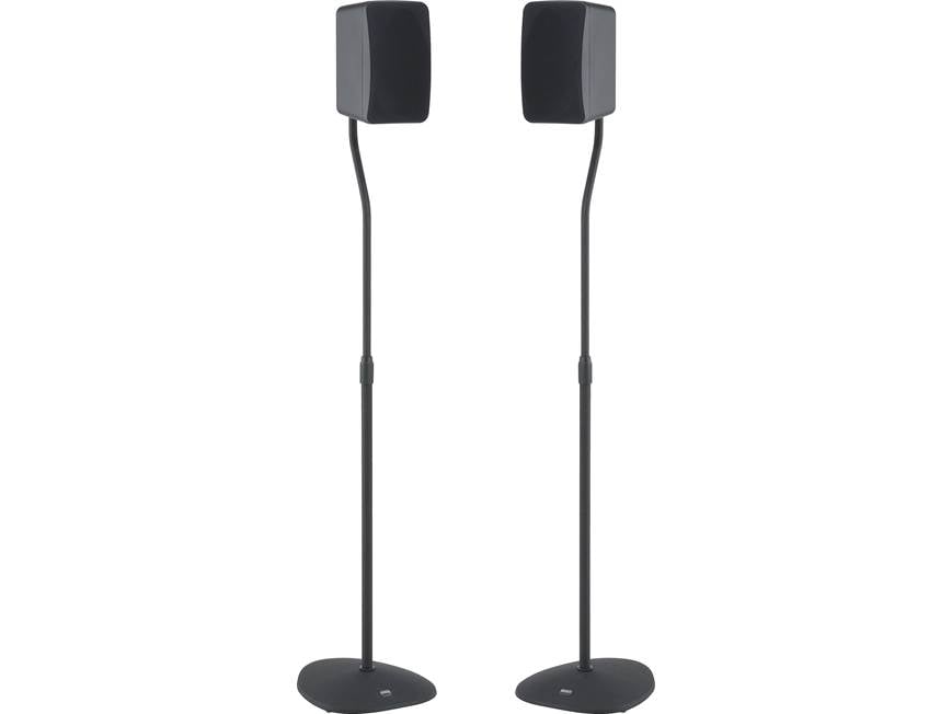 Sanus VuePoint™ HTBS Adjustable stands for compact satellite speakers ...