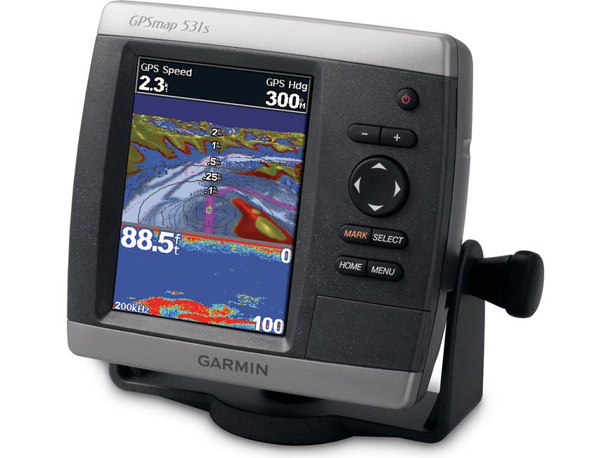 Garmin GPSMAP 531S Chartplotter/fishfinder with 5" display, preloaded ...