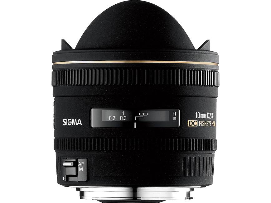 Sigma Photo 10mm f/2.8 Fisheye Lens (Canon mount) High angle-of-view ...