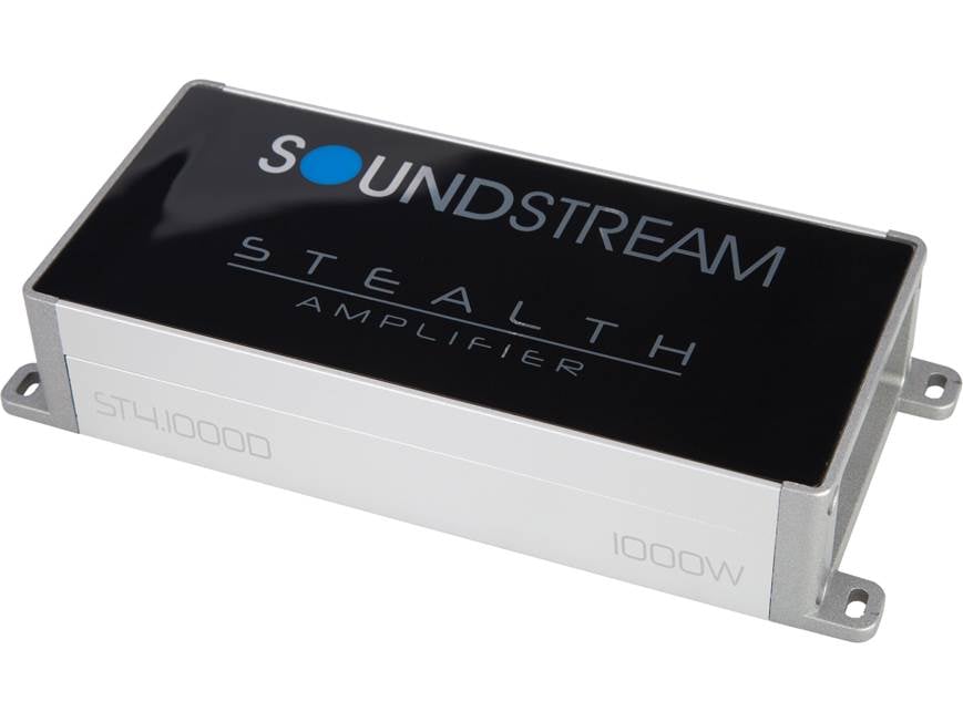 Soundstream Stealth ST4.1000D Compact 4-channel car amplifier — 90 ...