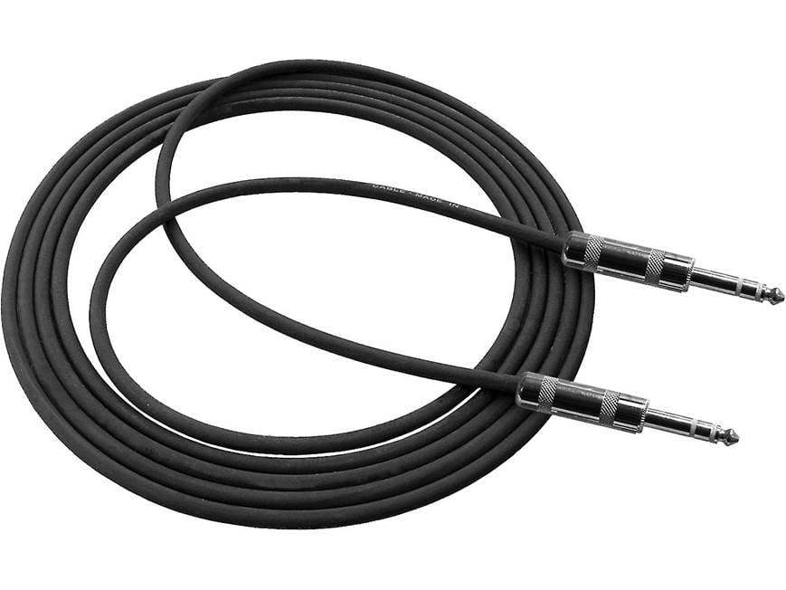 RapcoHorizon Concert Series (25 feet) Balanced line cable with 1/4" TRS ...