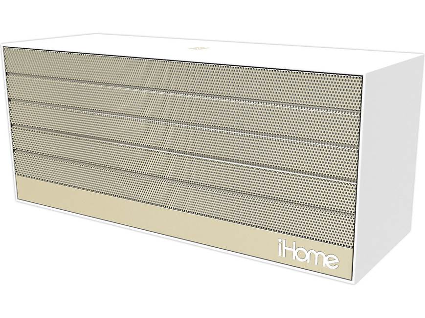 iHome iBN27 (White) Portable powered Bluetooth® speaker system (White ...