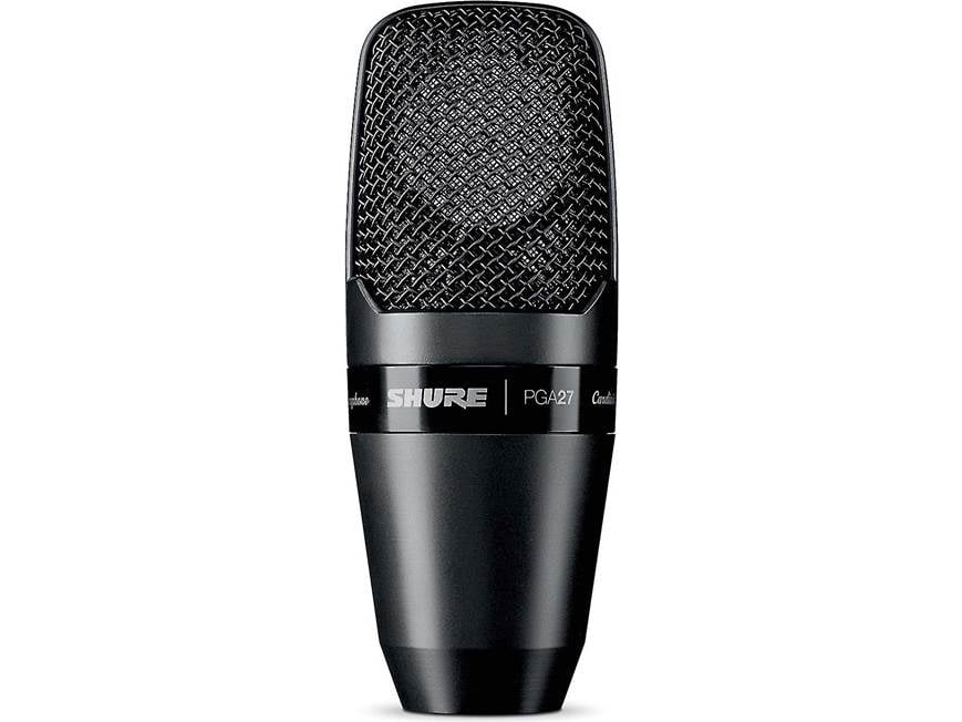 Shure PGA27 Large-diaphragm cardioid condenser microphone at Crutchfield