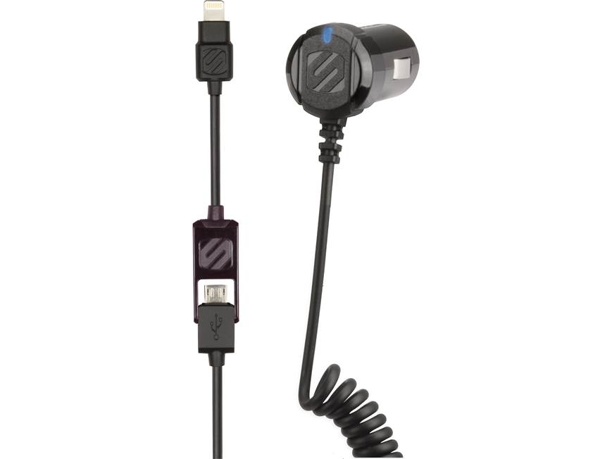 Scosche StrikeDrive Smart 12W 12-watt car charger for Lightning and ...