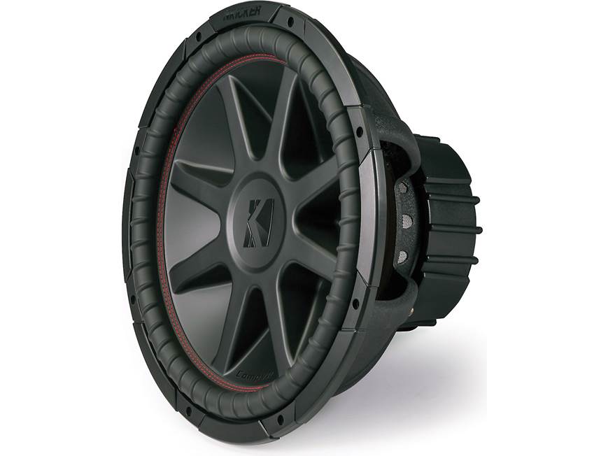 Kicker 43CVR154 CompVR 15" subwoofer with dual 4-ohm voice coils at ...