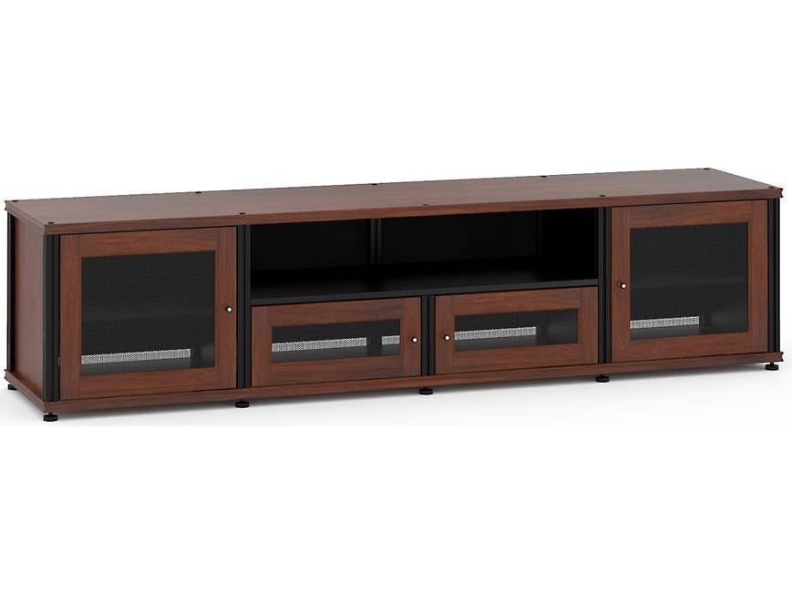 Salamander Designs Synergy System Quad 245 (Walnut with Black Posts ...