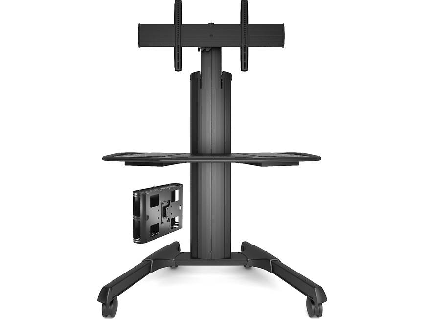 Chief LPAUB Cart Kit Mobile A/V cart, adjustable shelf, and CPU holder ...