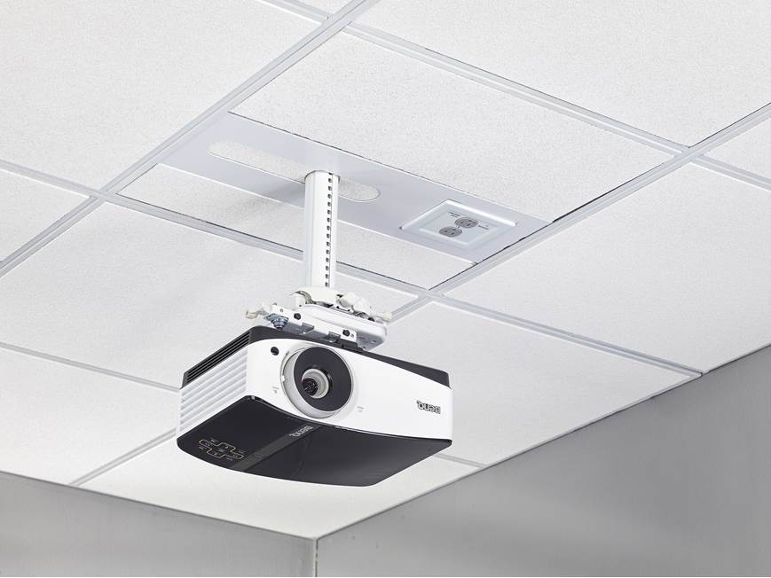 Chief SYSAUP2 (White) Universal ceiling mount with surge protector for ...