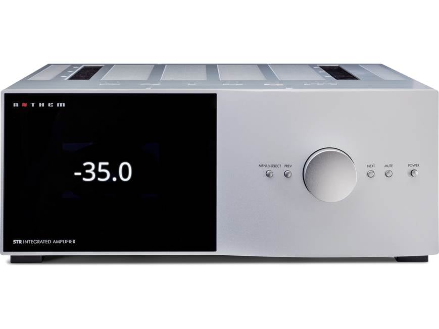 Anthem STR Integrated Amplifier (Silver) Stereo integrated amplifier ...