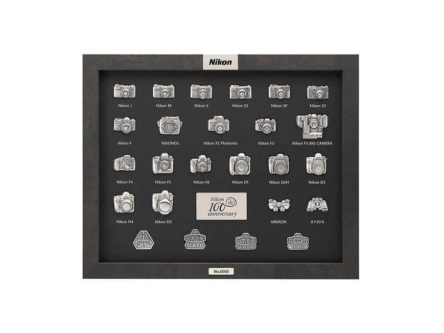 Nikon 100th Anniversary Pin Collection Set of 25 commemorative Nikon ...