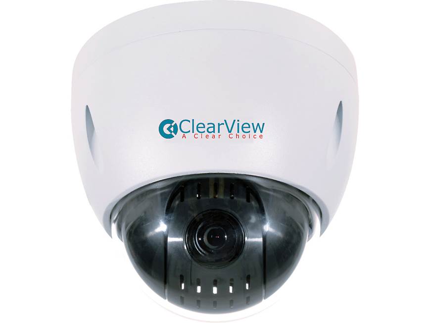 Clearview IP-PTZ-888 Weatherproof HD mini-dome surveillance camera with ...