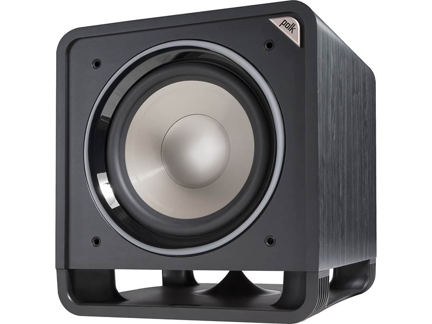Polk Audio HTS 12 (Washed Black Walnut) Powered subwoofer (Washed Black ...