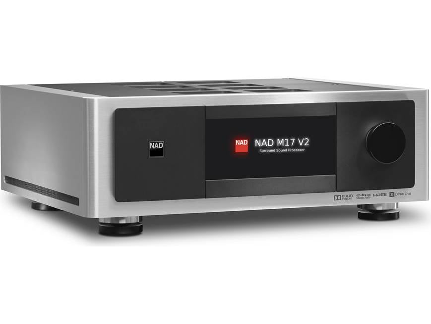 NAD M17 V2 Home theater preamp/processor with Wi-Fi® and Dolby Atmos ...