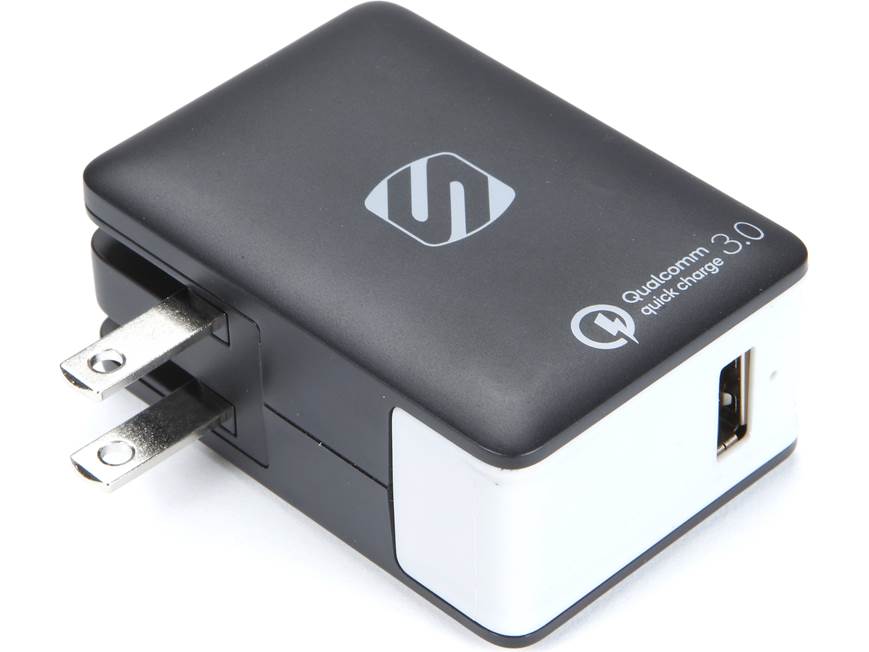 Scosche reVOLT QC Home 18-watt Quick Charge™ USB charger for the home ...
