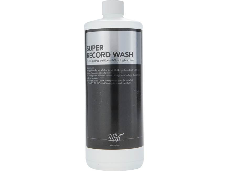 Mobile Fidelity Super Record Wash Record-cleaning fluid at Crutchfield