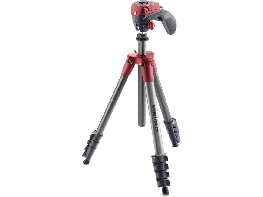 Manfrotto Compact Action Aluminum tripod with hybrid head and ...