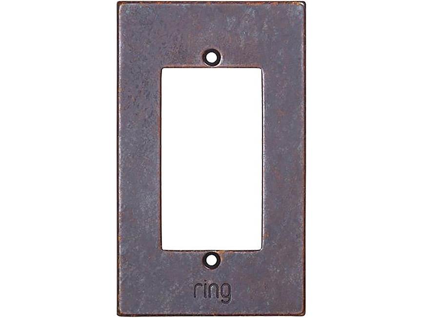 Ring Elite Faceplate (Silicon Bronze Rust) Decorative bronze faceplate ...