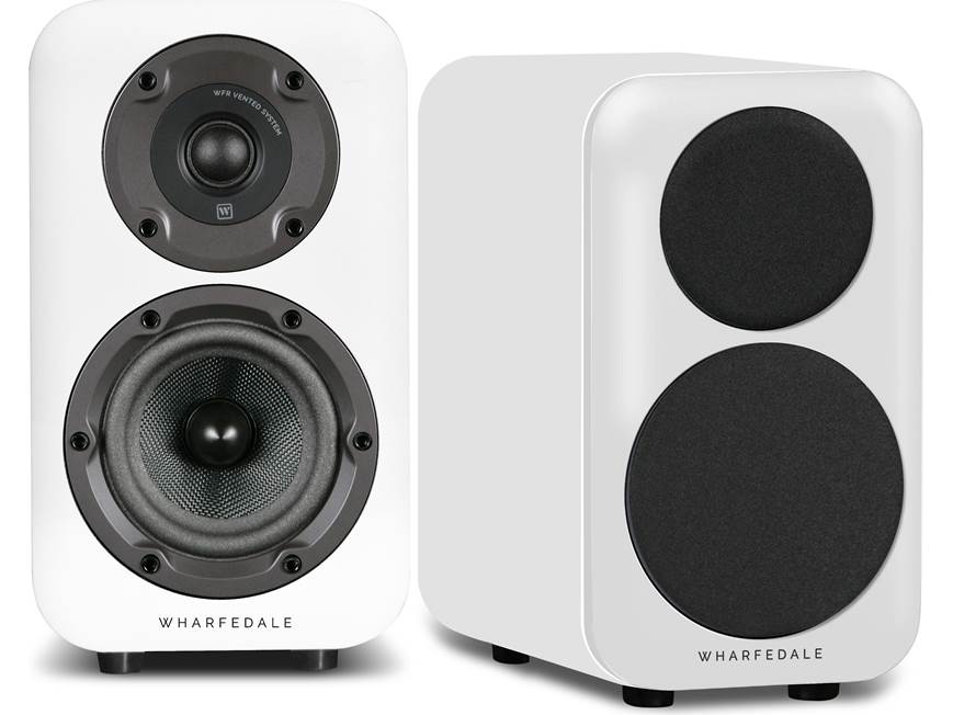 Wharfedale D320 (White) Bookshelf speakers (White) at Crutchfield