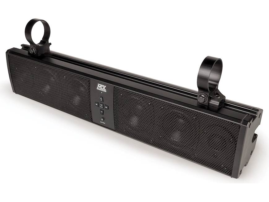 MTX MUD6SPBT Powersports amplified sound bar with Bluetooth® at Crutchfield