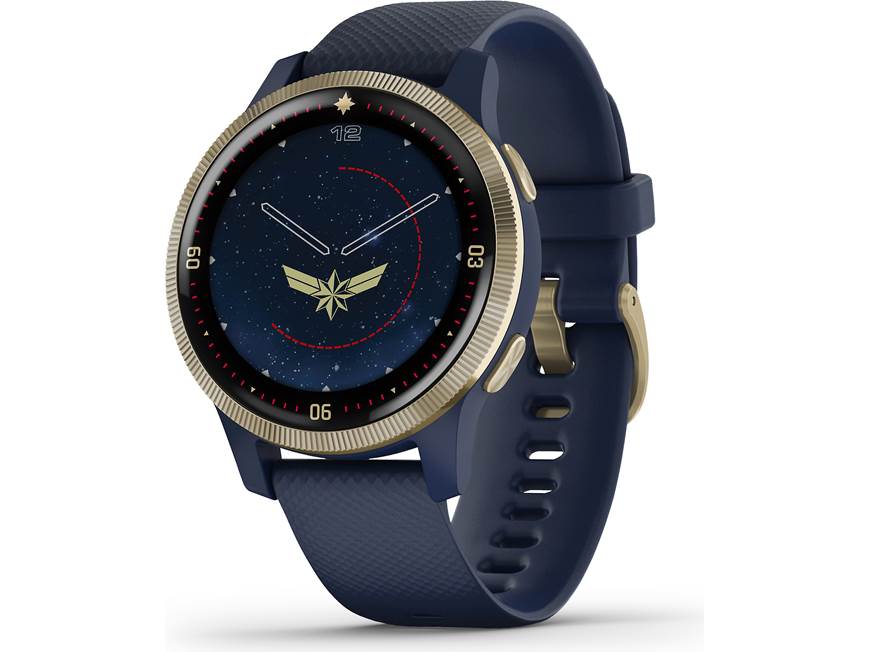 Garmin Captain Marvel Legacy Hero Series GPS smartwatch with heart-rate ...