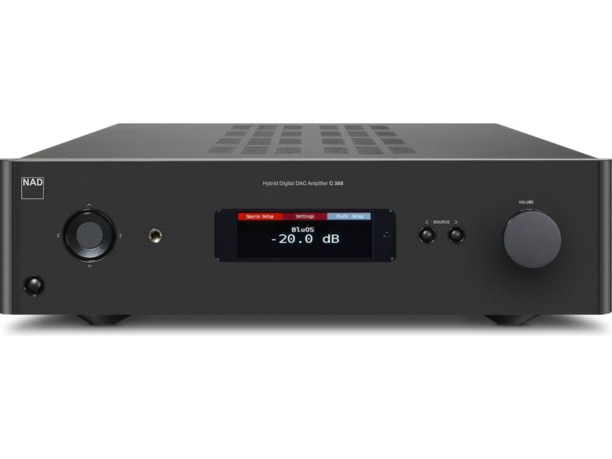 NAD C 388 BluOS-2i Stereo integrated amplifier with built-in BluOS ...